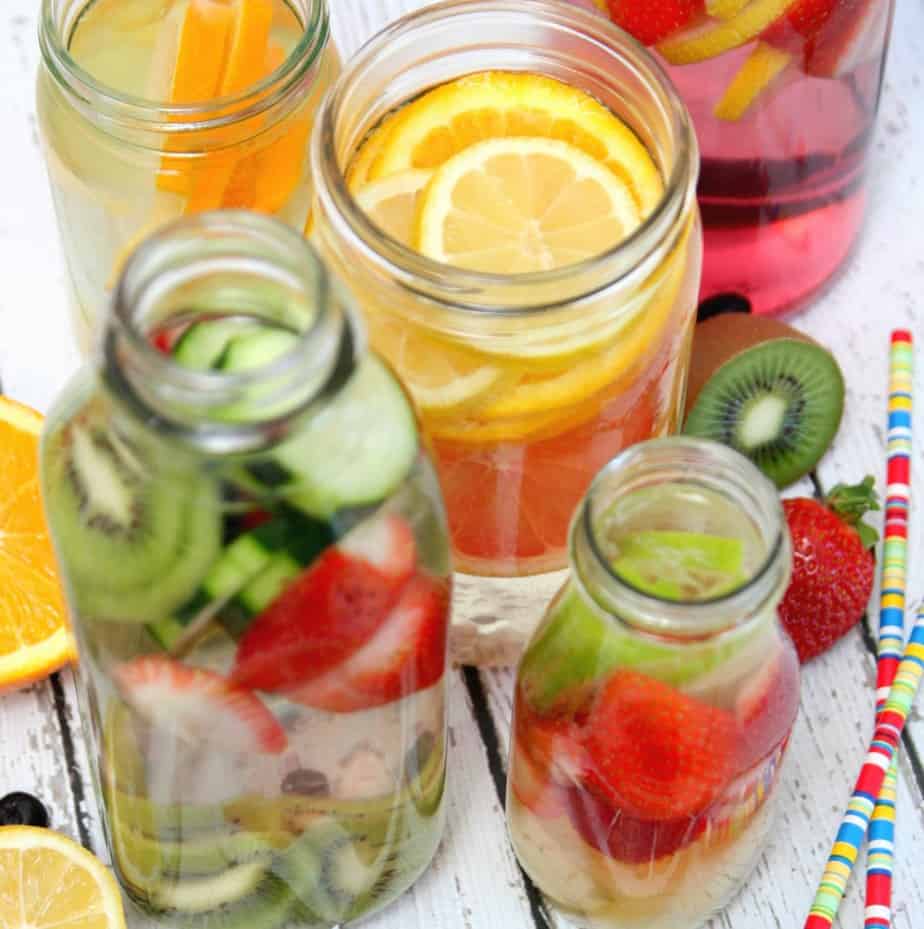 Delicious Fruit Infused Water - Kara Creates