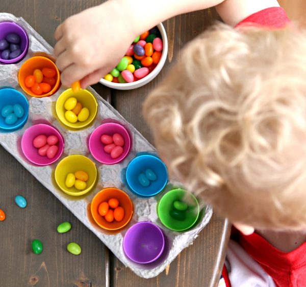 Jelly Bean Sort - A Fun Color Matching Toddler Game