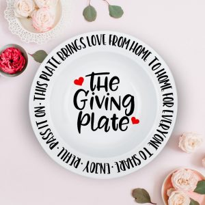 Free Cut Files - Giving Plate - Kara Creates