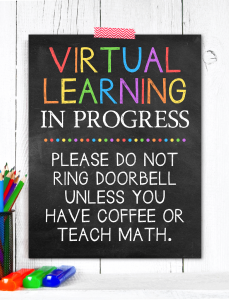 Virtual Learning In Progress - Free Printables - Kara Creates
