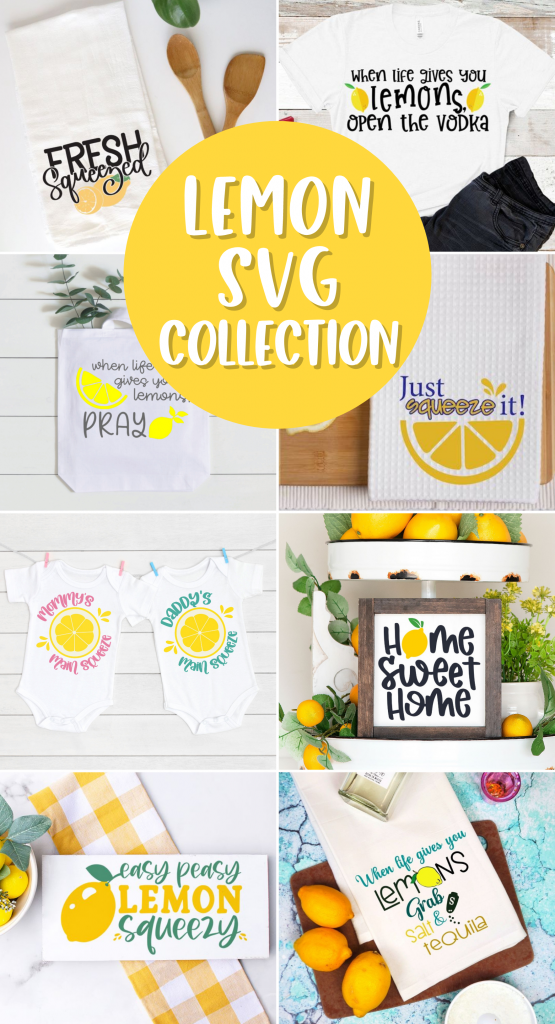 Lemon SVG Collection - 8 Free Lemon Cut Files - Kara Creates
