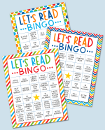 Reading Bingo with Free Printable