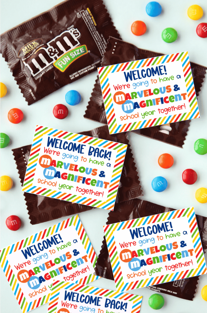 Student Welcome Gift {Back to School Free Printable} - Kara Creates