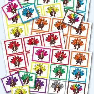 Printable Thanksgiving Games - Kara Creates