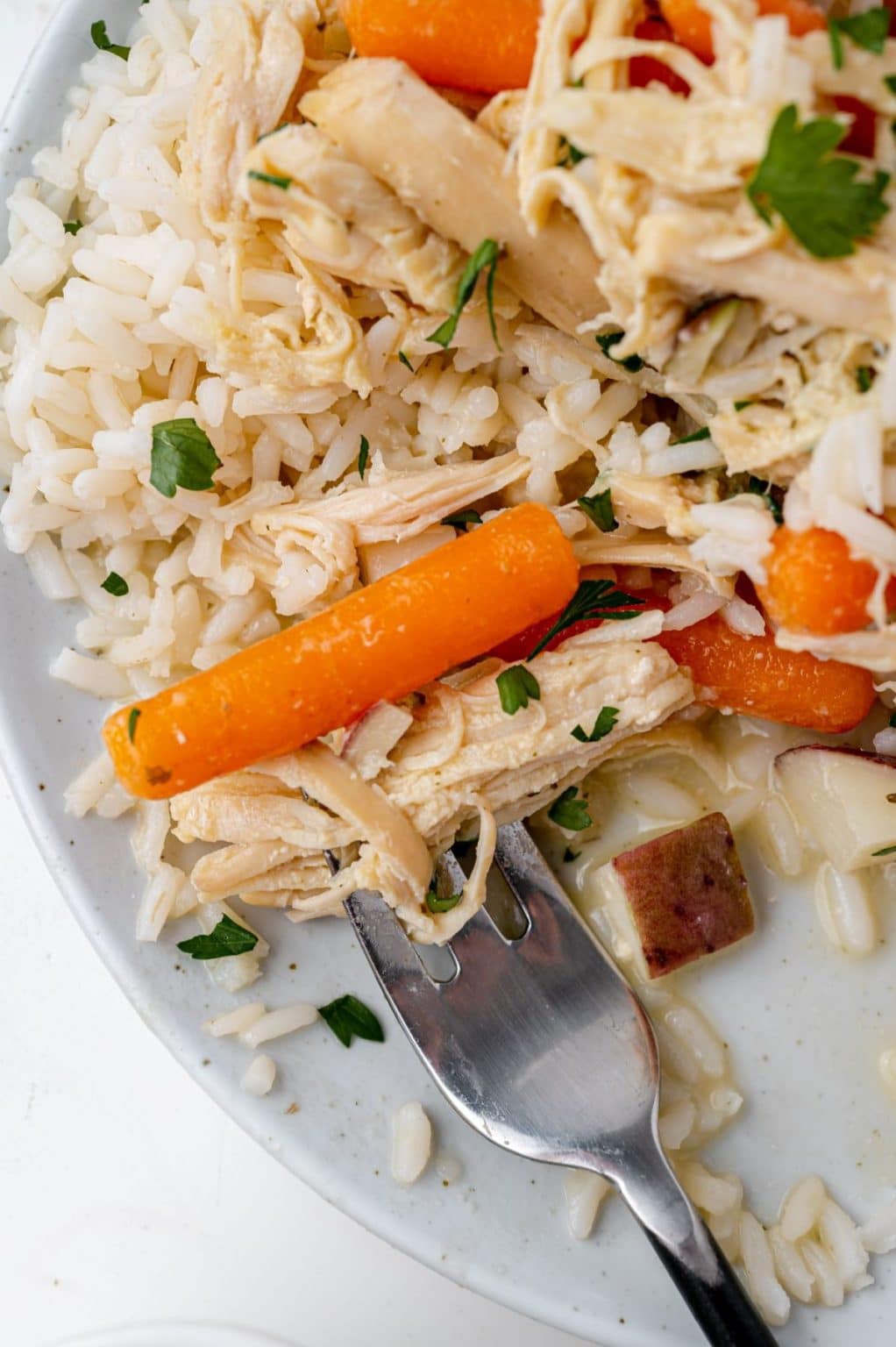 Slow Cooker Ranch Chicken - Kara Creates