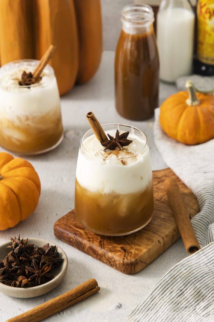 Pumpkin Spice White Russian - Kara Creates
