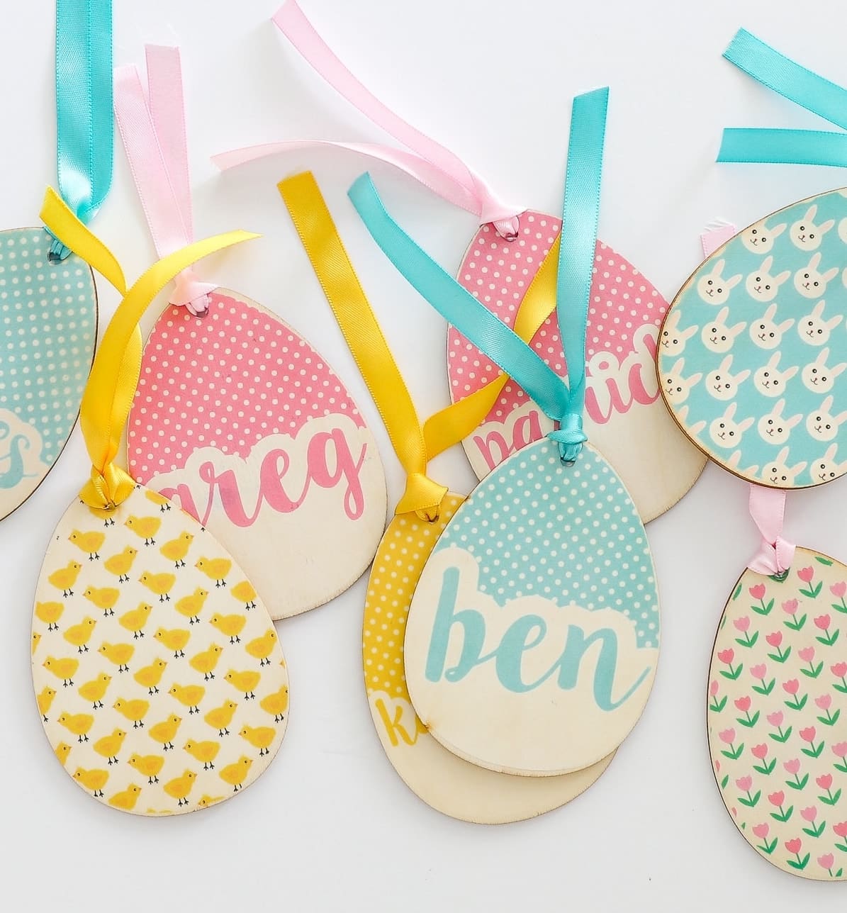 Easy DIY Wooden Easter Craft Projects - Kara Creates