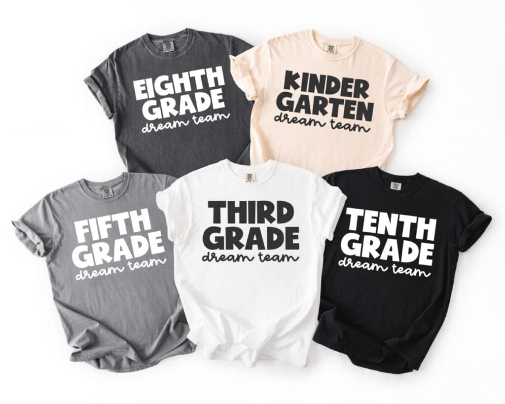 Teacher Dream Team SVG Bundle - Kara Creates